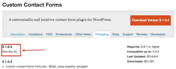 Critical Vulnerability in Custom Contact Forms
