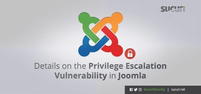 Vulnerability Details Joomla Remote Code Execution