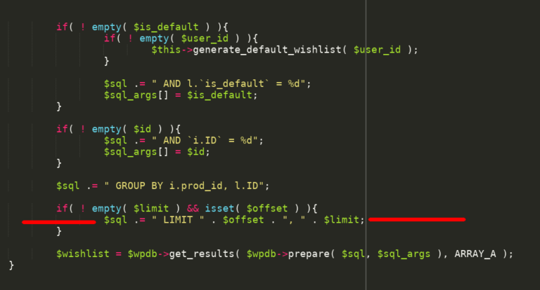 SQLi Vulnerability in YITH WooCommerce Wishlist SQLi Vulnerability in YITH WooCommerce Wishlist