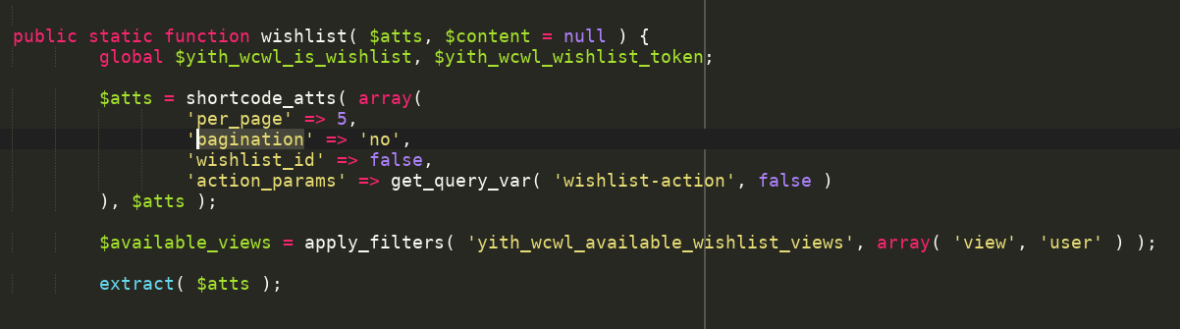 SQLi Vulnerability in YITH WooCommerce Wishlist