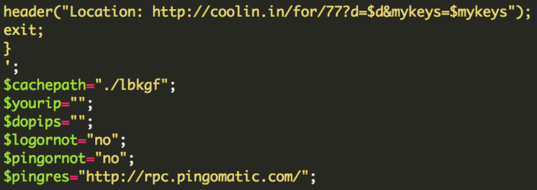 Analysis of a Malicious Blackhat SEO Script and Keyword Spam
