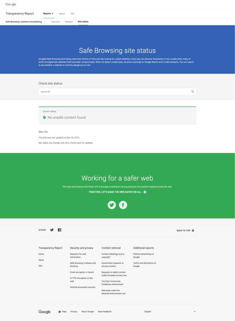 Website Malware & Virus Scanning Tools
