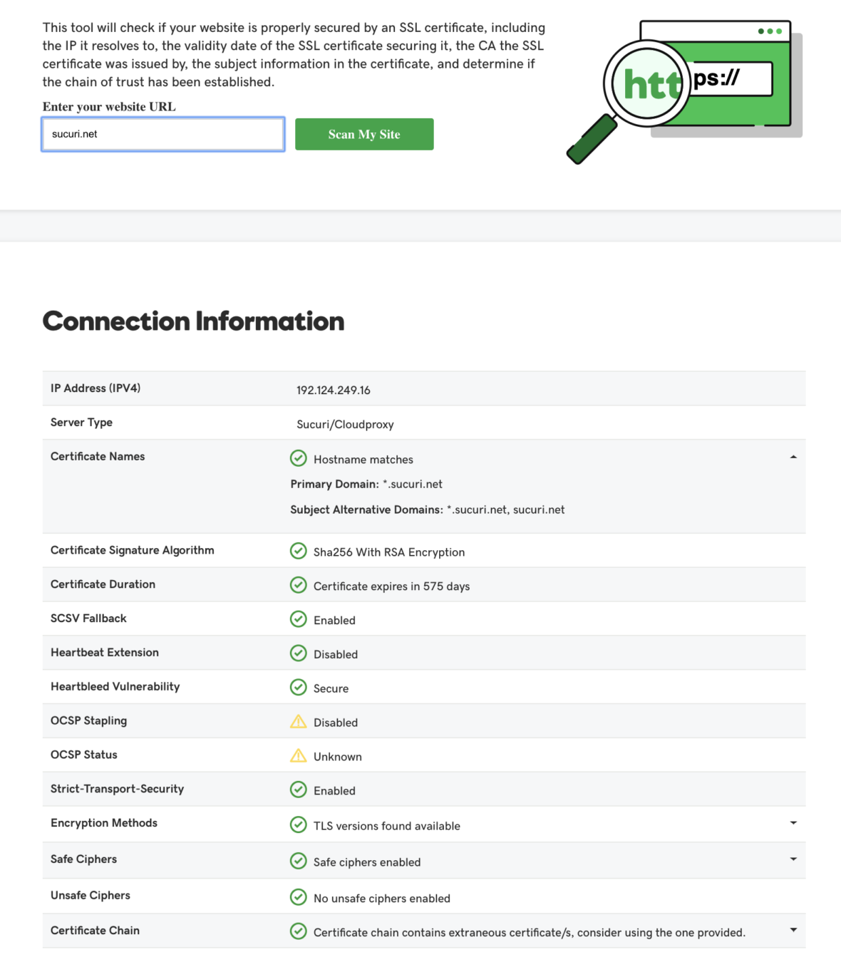 Ssl Testing Methods