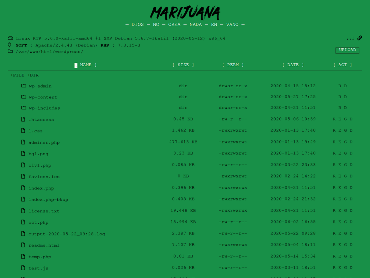 Obfuscation Techniques in MARIJUANA Shell “Bypass”