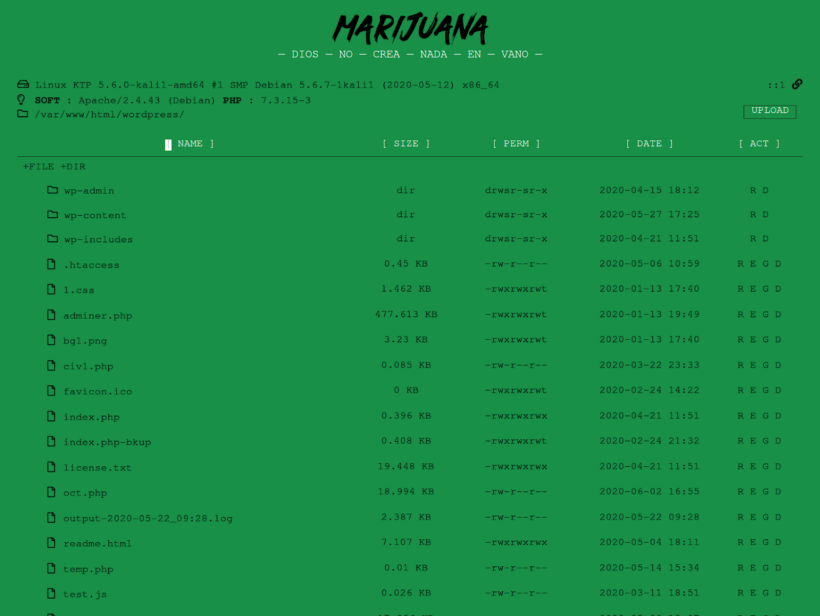 Obfuscation Techniques in MARIJUANA Shell “Bypass”