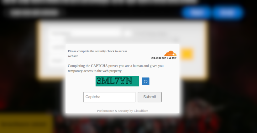 New Malware Variants Serve Bogus CloudFlare DDoS Captcha