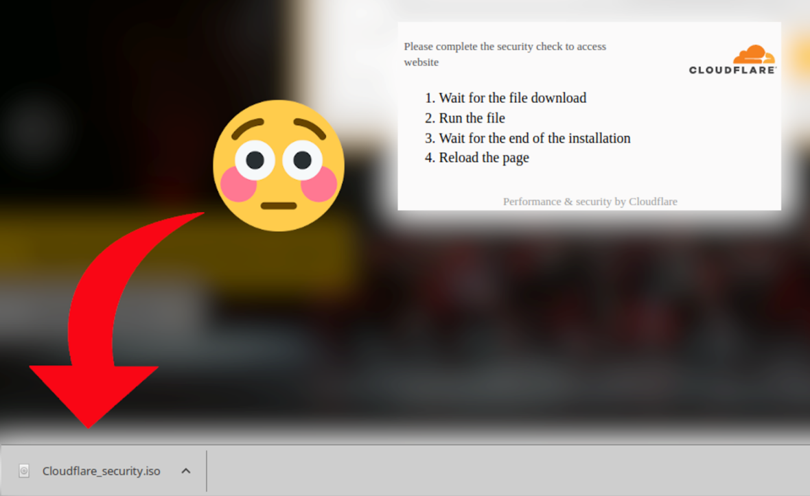 New Malware Variants Serve Bogus Cloudflare Ddos Captcha 