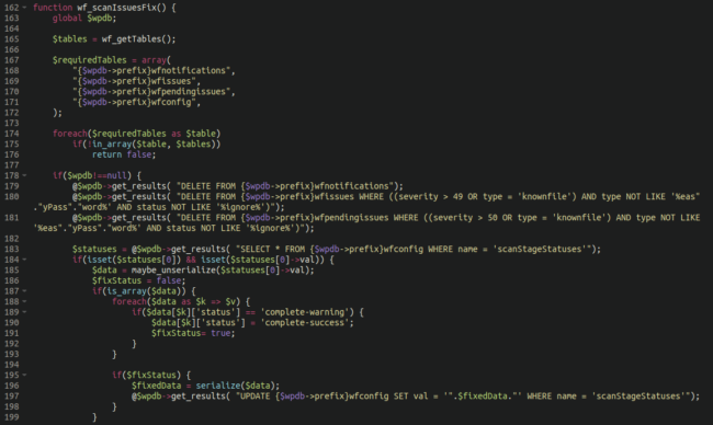 Wordfence Evasion Malware Conceals Backdoors