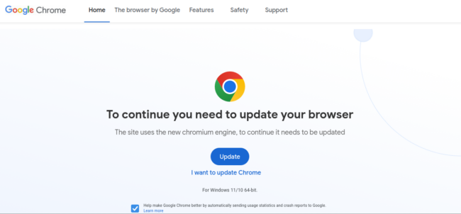 FakeUpdateRU Chrome Update Infection Spreads Trojan Malware