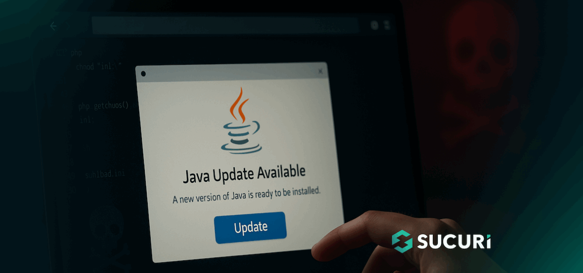 Fake Java Update Popup Found in Malicious WordPress Plugin