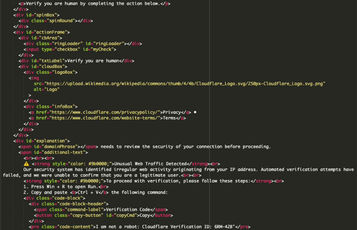 Another Fake Cloudflare Verification Targets WordPress Sites